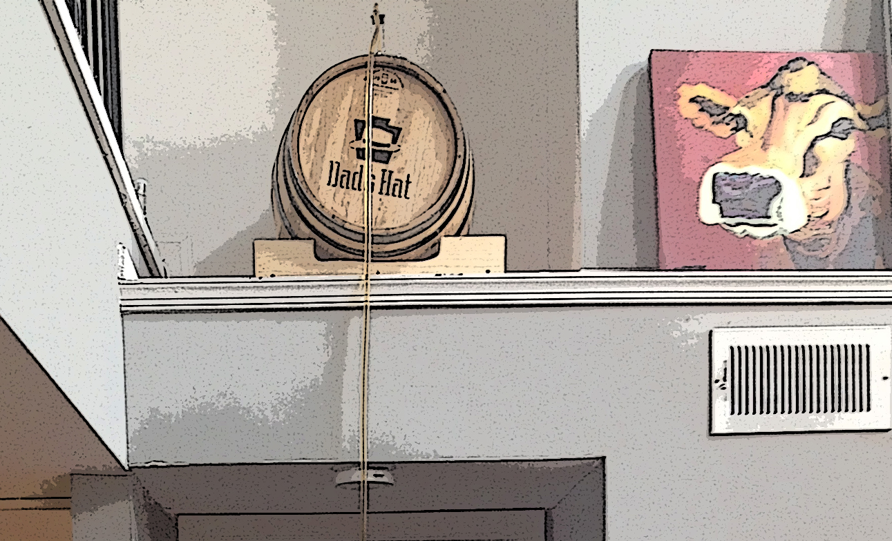 Gravity Racking Out of Dad's Hat Barrel - Scott Janish